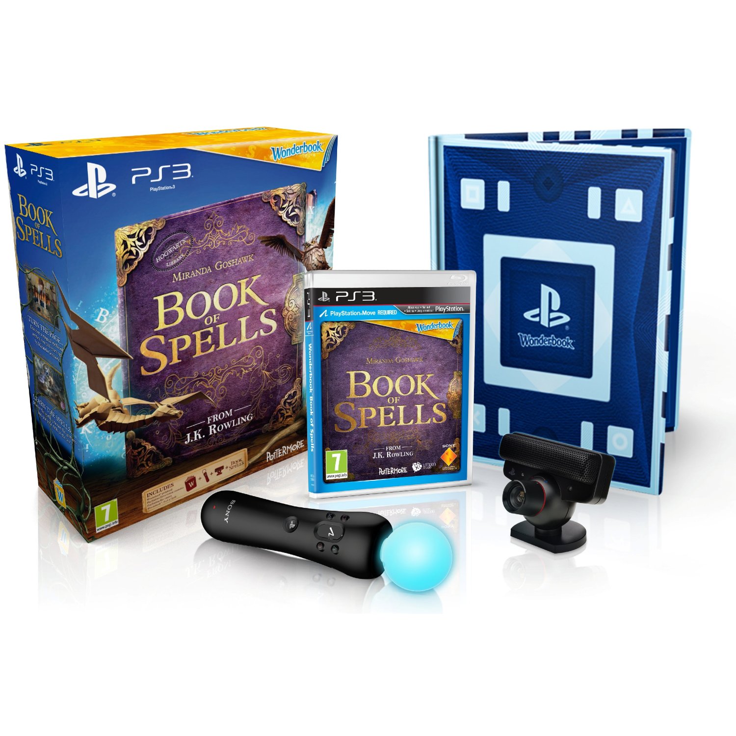PS3 GAME Wonderbook Book of Spells Move Starter Pack English in category Gaming Sony PS3 PS3 Games at Easy Technology